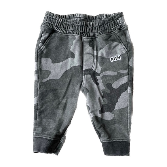 Kith | Bottoms | Kith Kids Camouflage Green Joggers | Poshmark